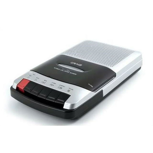 Craig CS2303 Portable Auto Tape Cassette Player and Recorder with Built ...