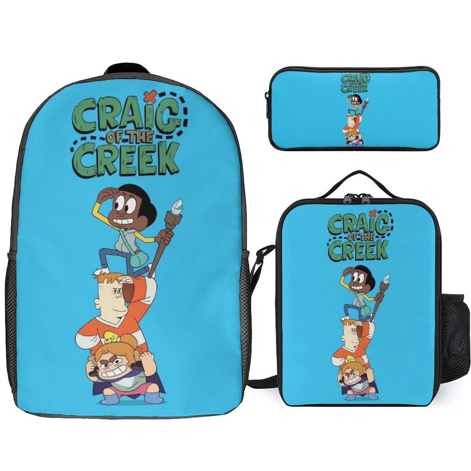 Craig of The Creek Backpack With Lunch Bag Pencil Case Set Schoolbag ...