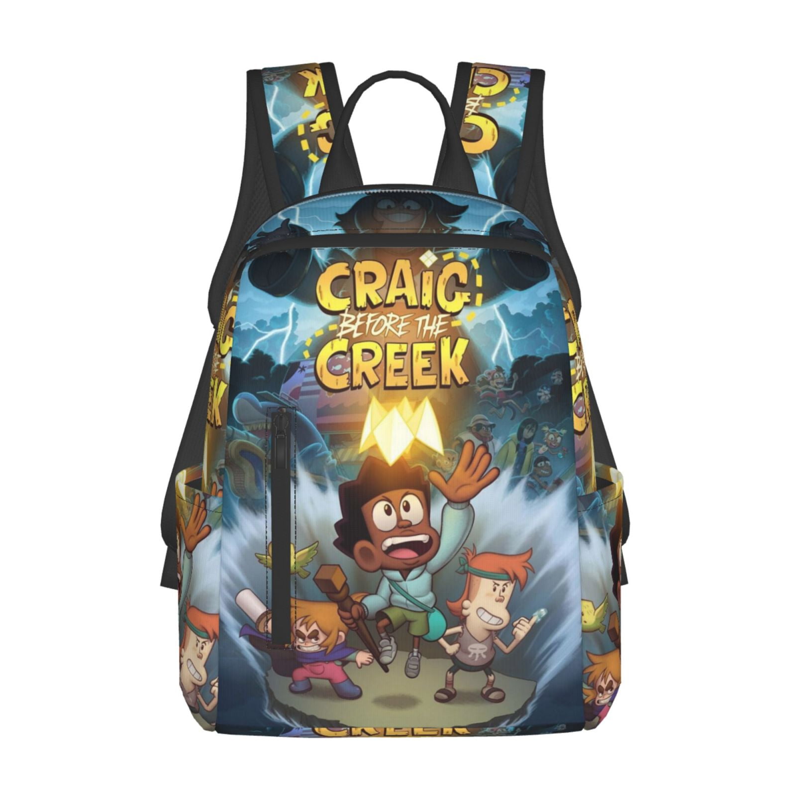 Craig of the Creek Animated Backpack Lightweight Shoulders Daypack ...