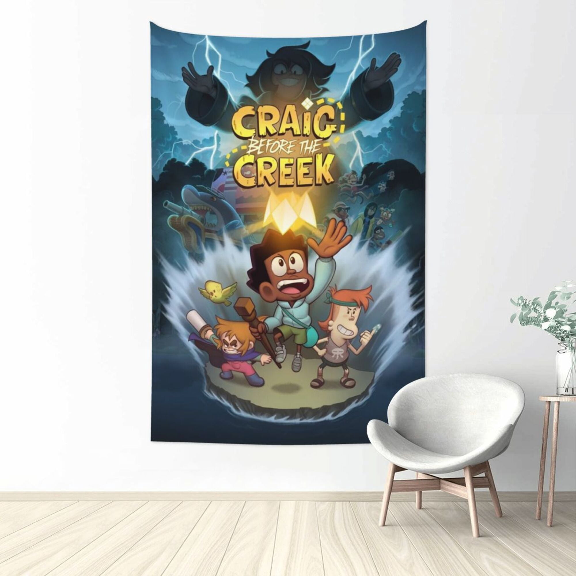Craig of the creek Anima tapestry poster bedroom room decorated wall ...