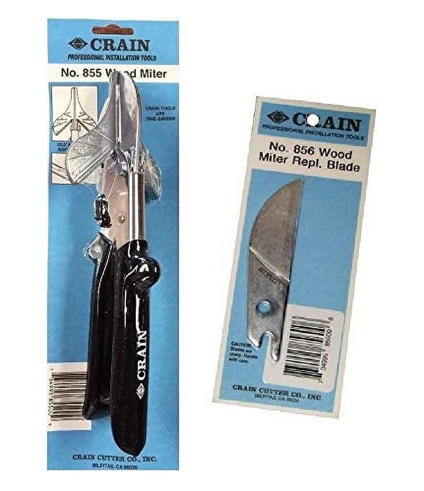 Crain 855 Cutter and Crain 856 Blade for Quarter Round and Shoe Mold ...