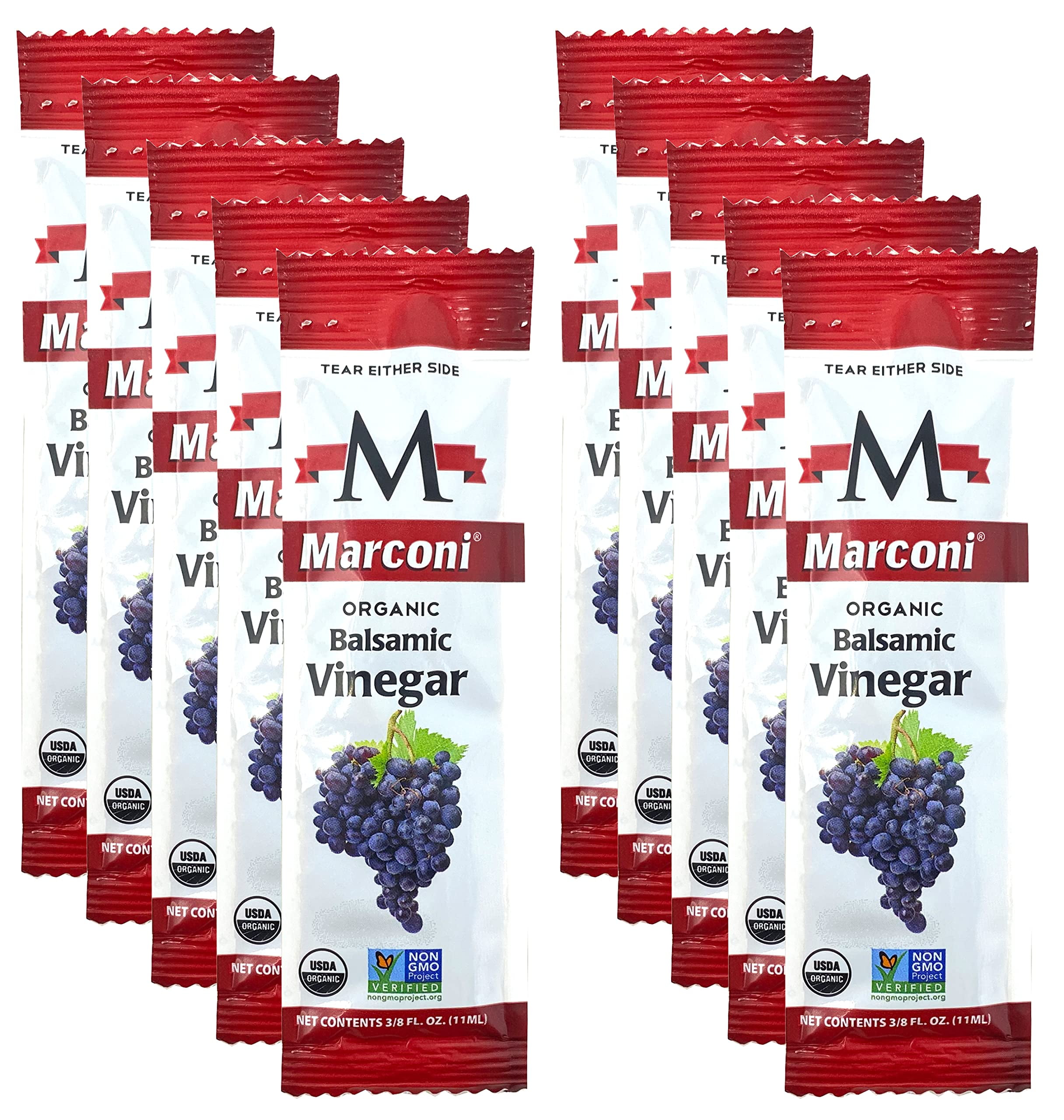 Crait Organic Balsamic Vinegar DEF29 Packets 10 Pack On the Go Salad ...
