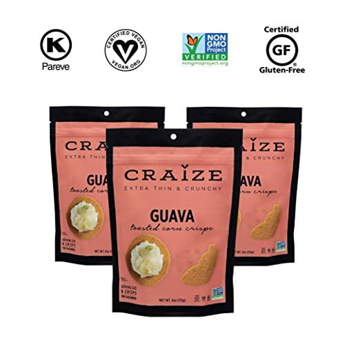 Craize Extra Thin & Crunchy Toasted Corn Crisps – Healthy Vegan All ...