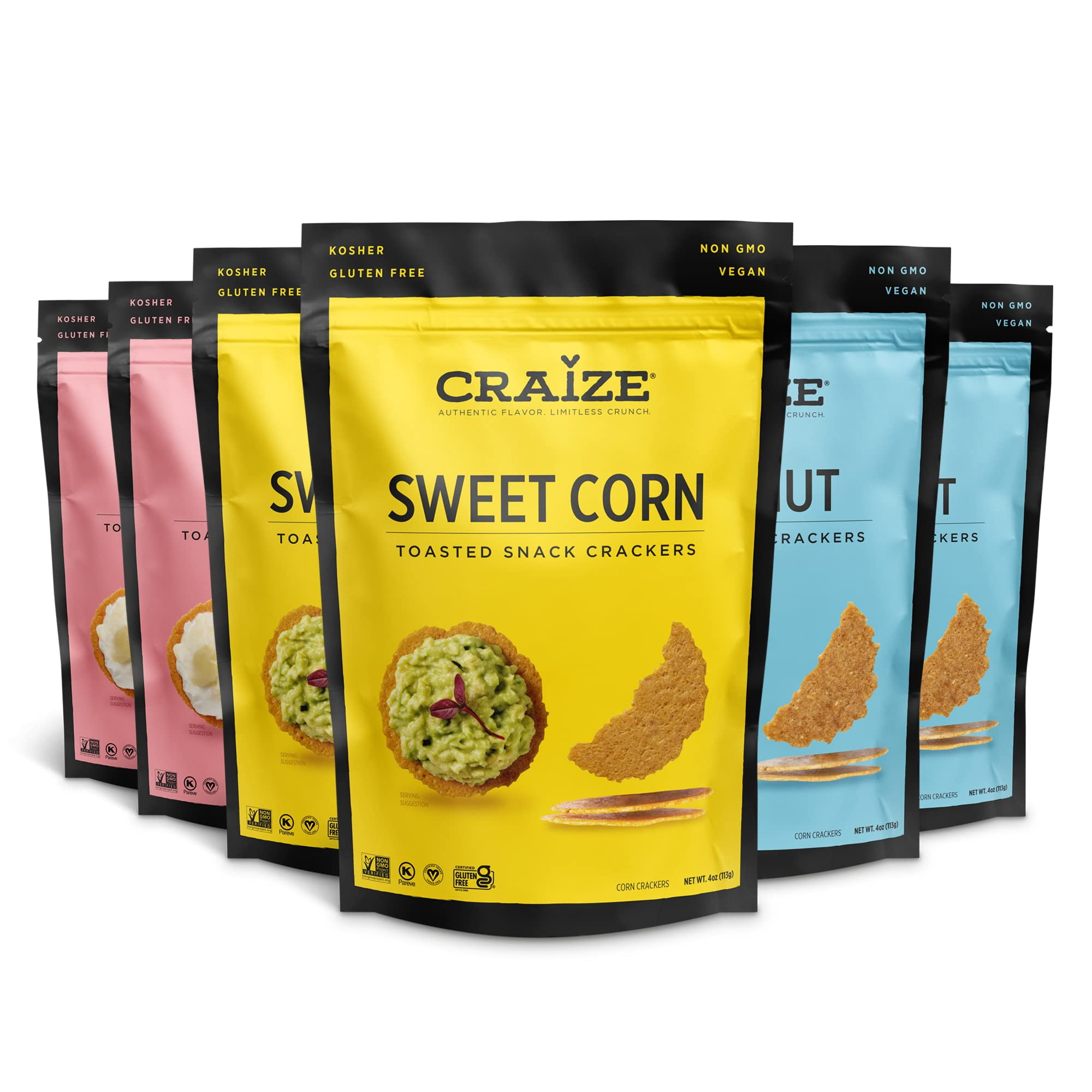 Craize Miami Mix | DPF11 Sweet Corn, Coconut, Guava Crisps | Gluten ...