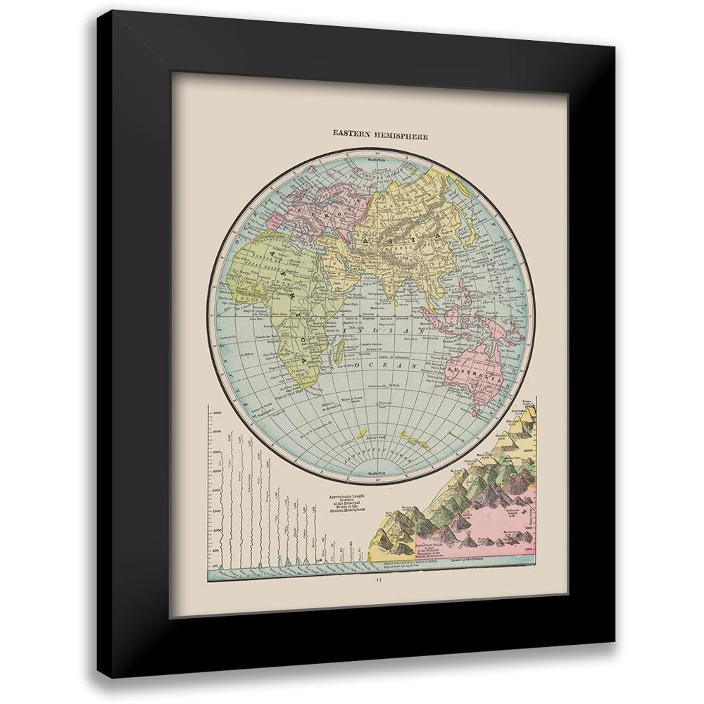 Cram 15x18 Black Modern Framed Museum Art Print Titled - Eastern ...