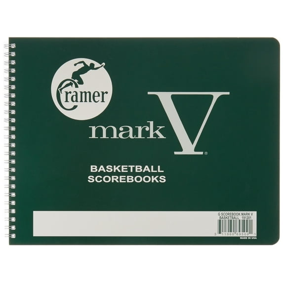 Cramer Basketball Scorebook, Mark V - Walmart.com
