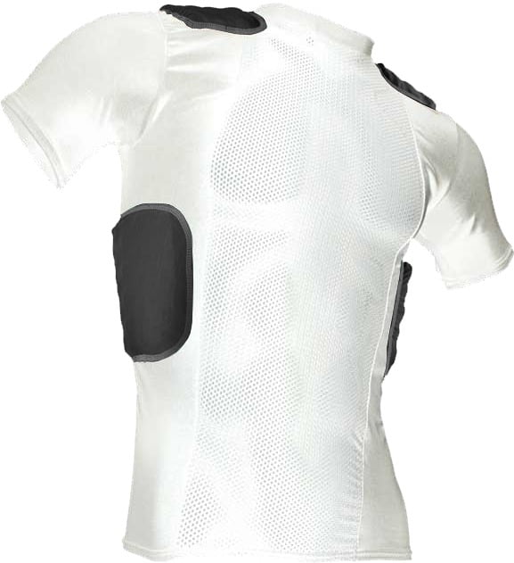 Cramer Lightning 5 Pad Football Shirt With Integrated Rib, Spine and ...