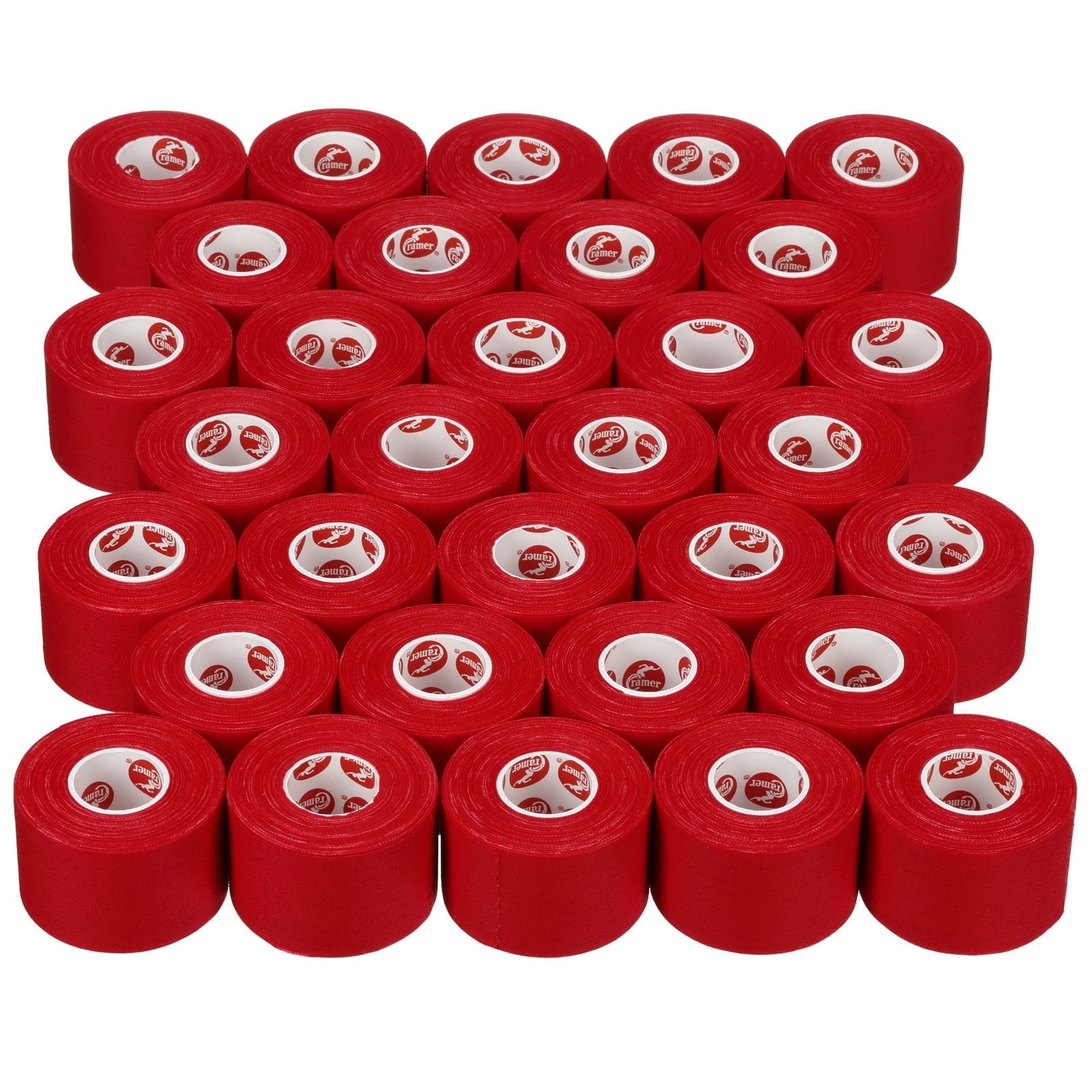 Cramer Team Color Athletic Tape, Red, 32 Rolls, 1.5" x 10 yds HSA/FSA ...