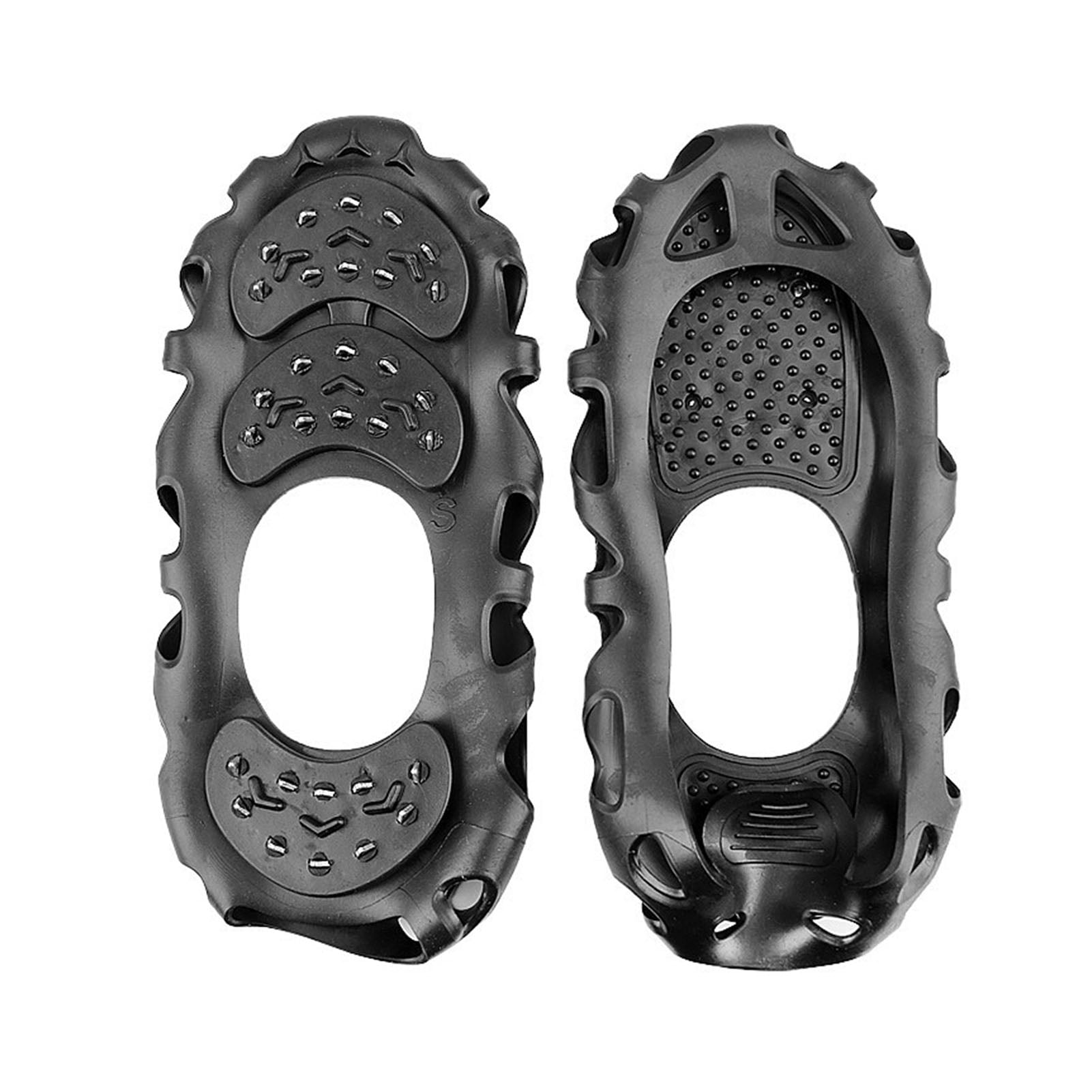 Crampons Ice Traction Cleat 30 Spikes Snow Walking Cleats Anti-Slip ...