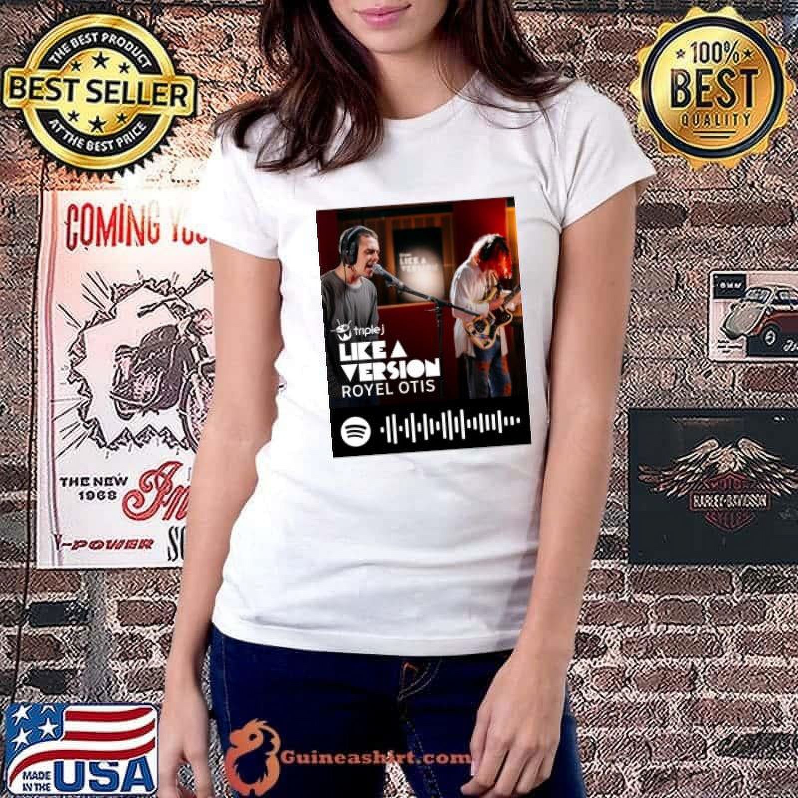 Cranberries Spotify Codes T-Shirt - Guineashirt Premium Shirt, Size 5Xl ...