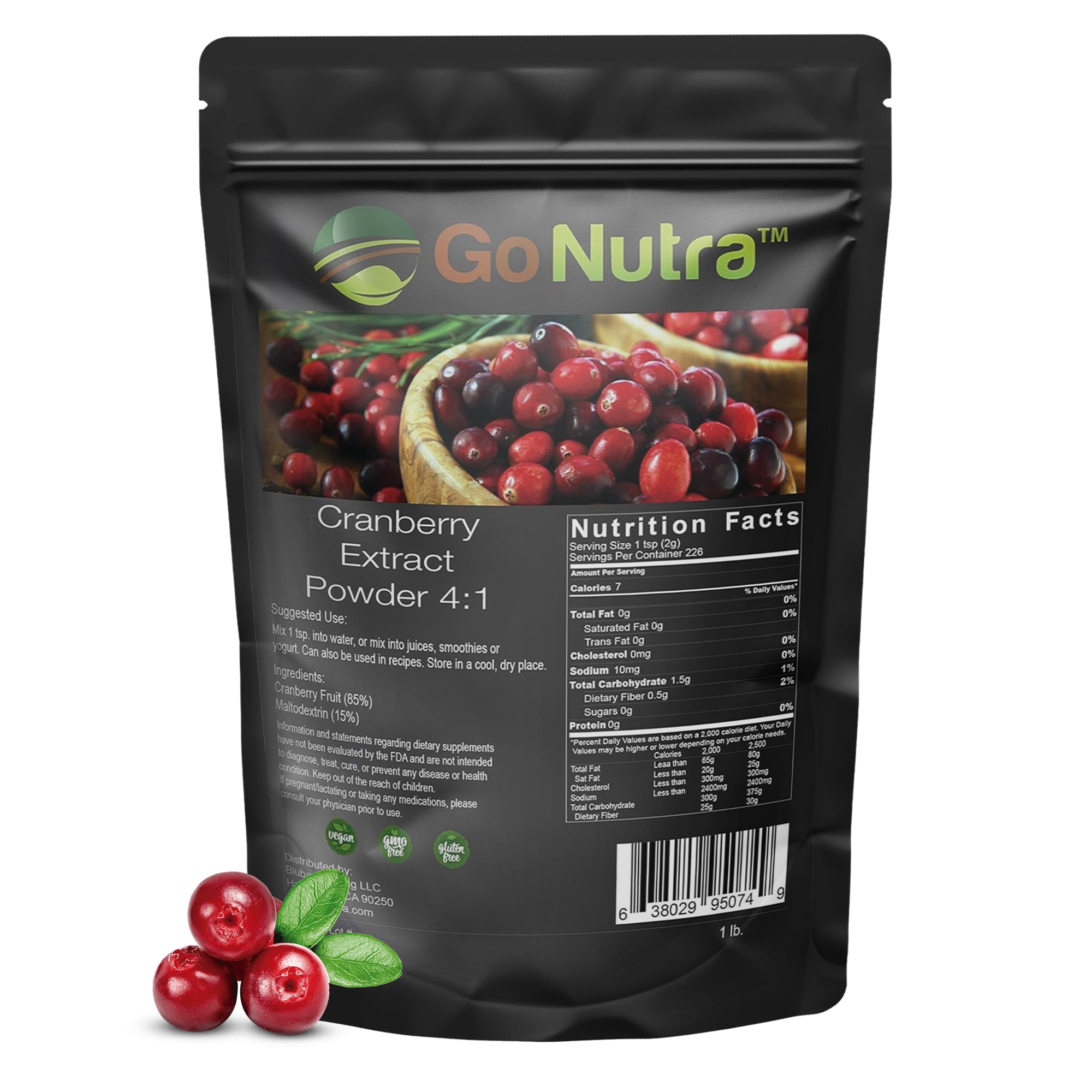 Cranberry Extract Powder Extract 1lb - Walmart.com
