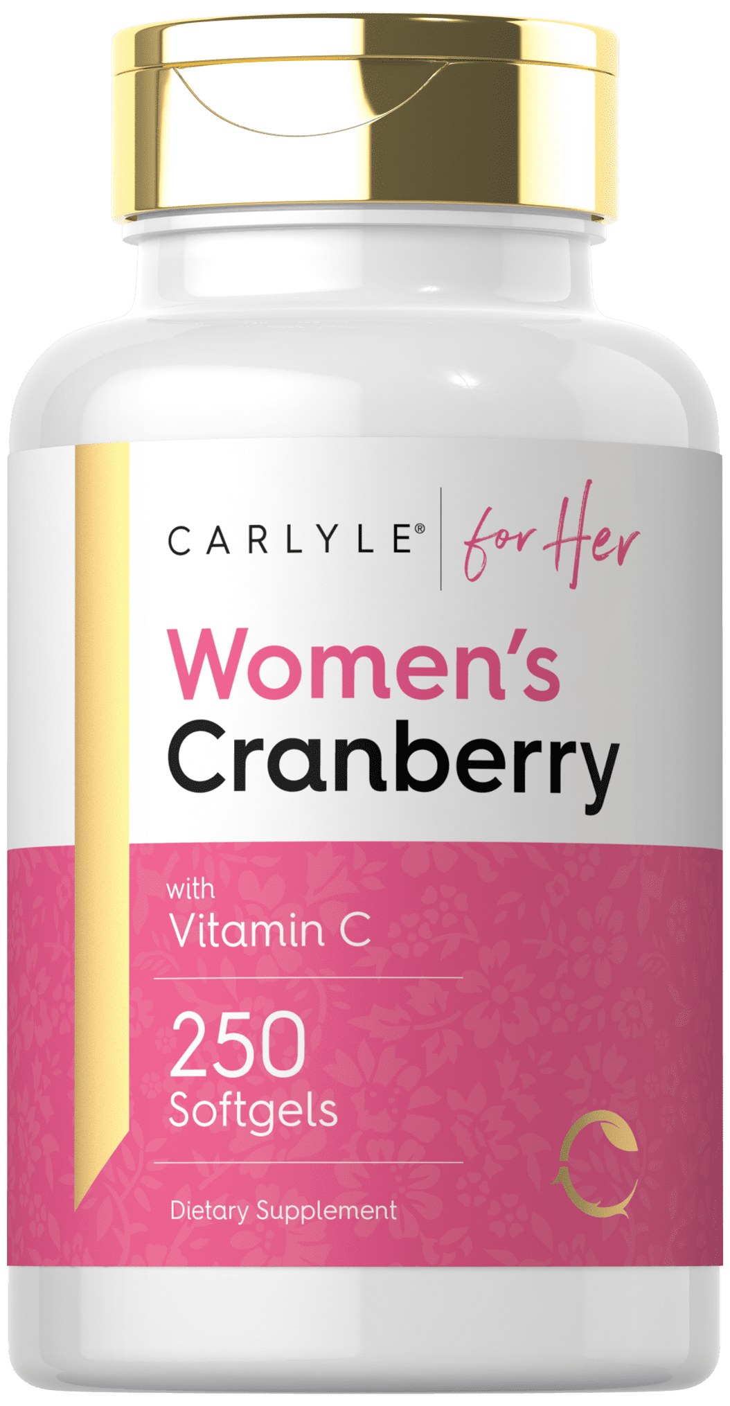 Carlyle Cranberry Pills, 250 Softgels, With Vitamin C and E, Non-GMO ...