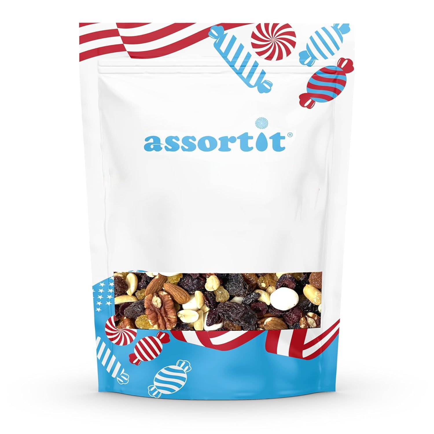 Cranberry Variety Trail Mix - 2 lb (32 oz) Resealable Pouch - Healthy ...