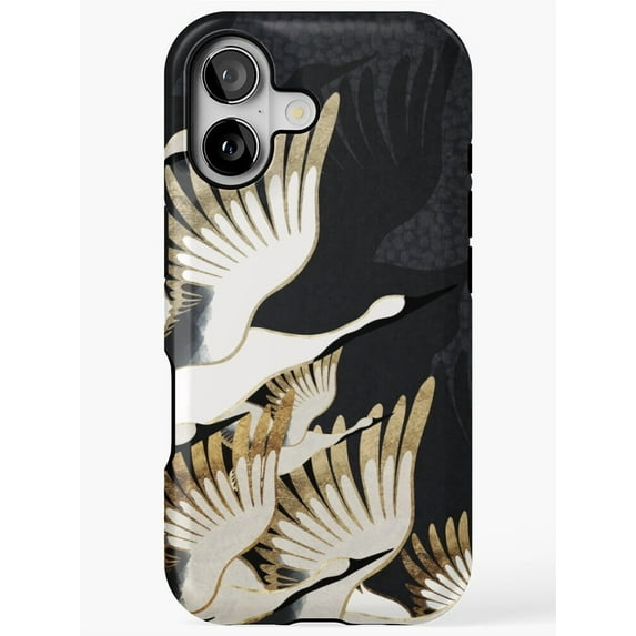Crane Abstract Minimal Bird Artwork Protective and Compatible iPhone 11 ...