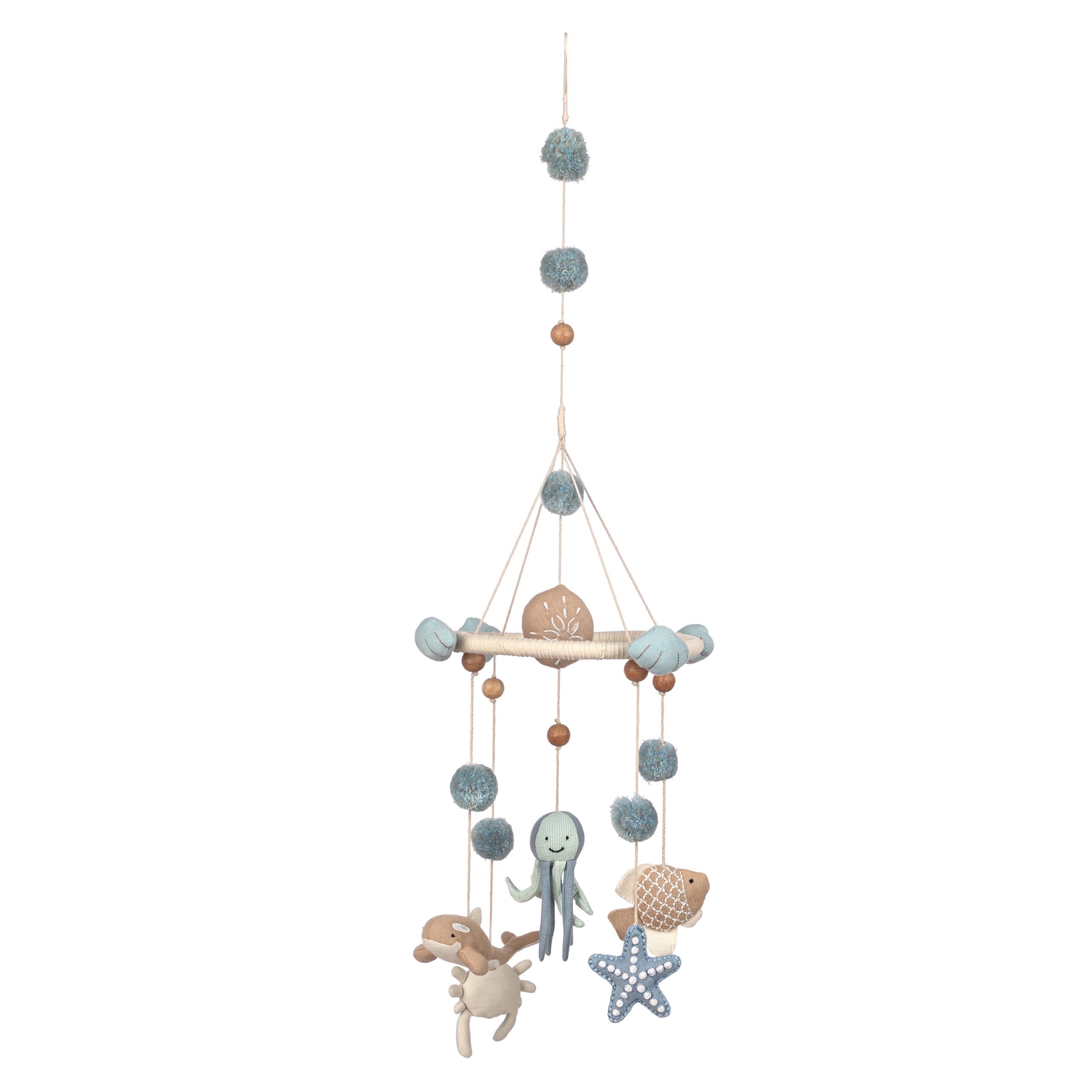 Crane Baby Mobile for Crib, Sea Life Theme, Nursery Décor for Boys and ...