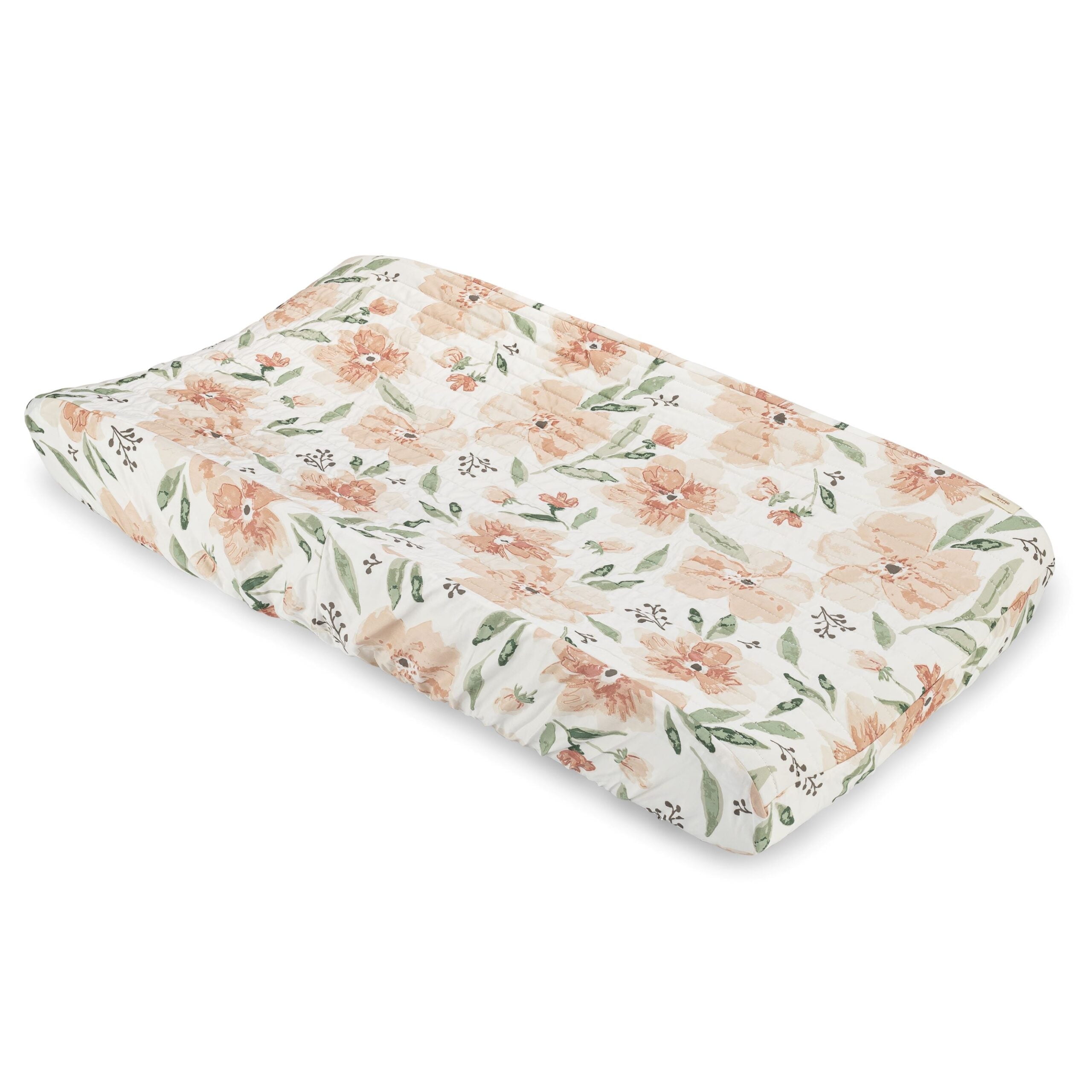 Crane Baby Parker Quilted Change Pad Cover - Floral - Walmart.com
