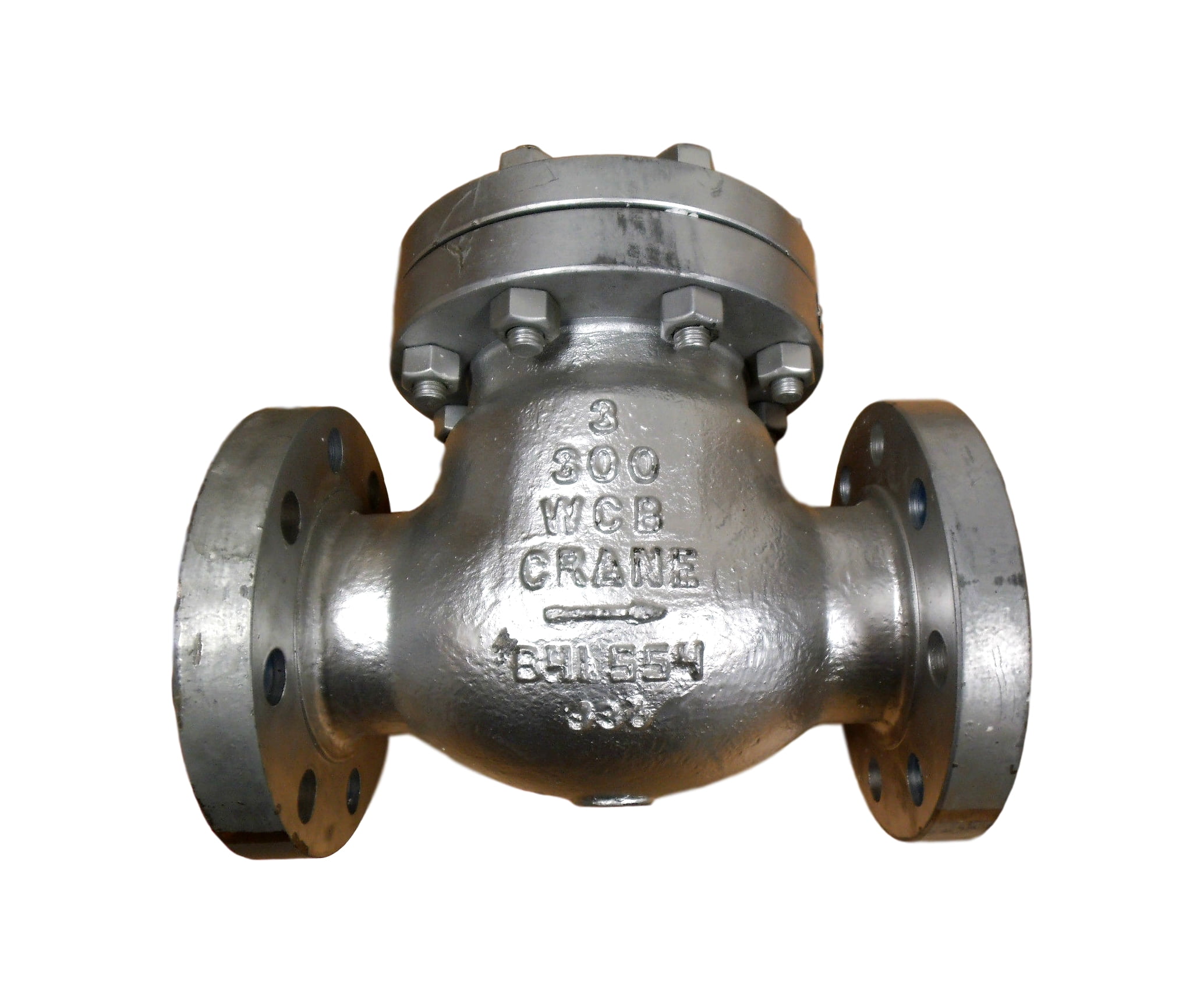 Crane Cast Steel Bolted Flanged Swing Check Valve Assy 159XU Class 300 ...