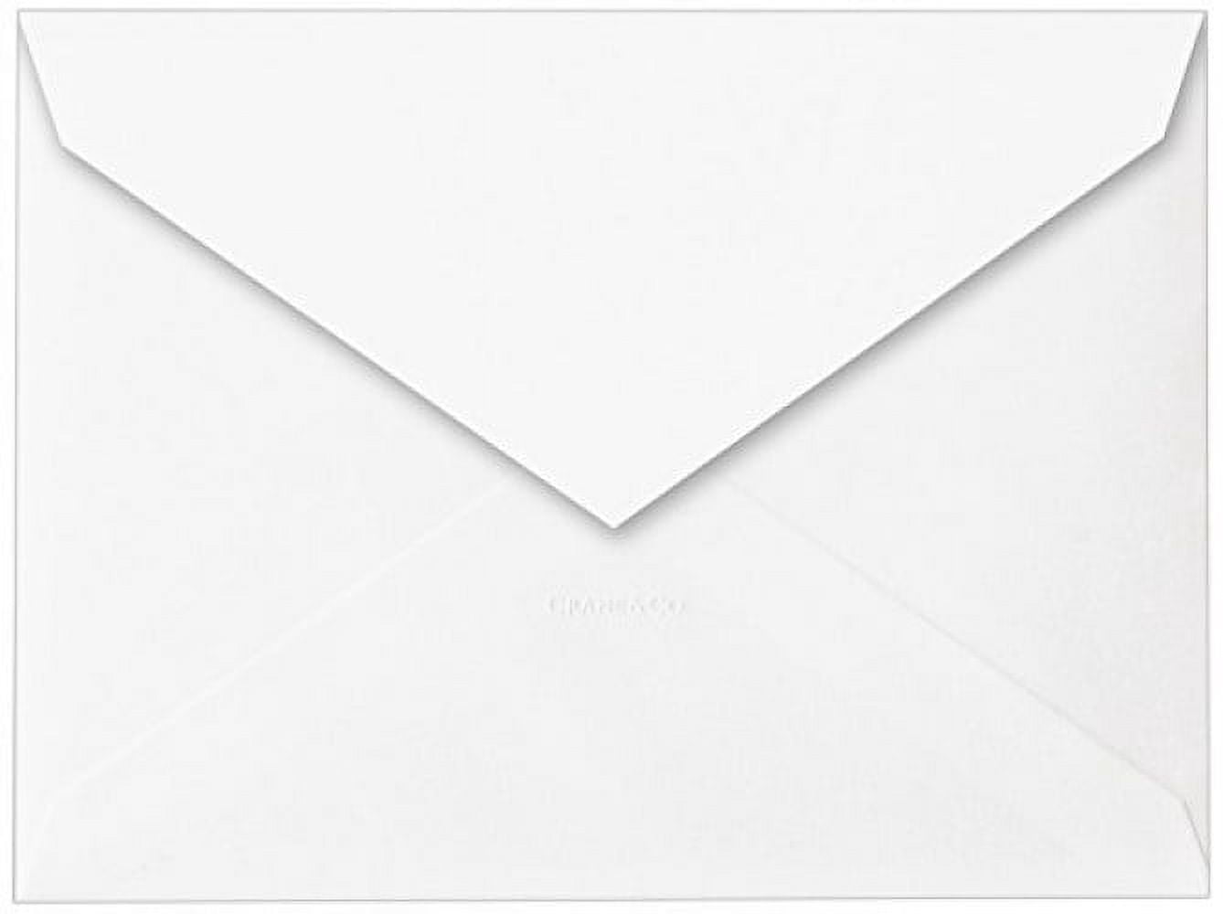 Crane & Co. Pearl White Royalty Outside Envelope (W33) - Walmart.com
