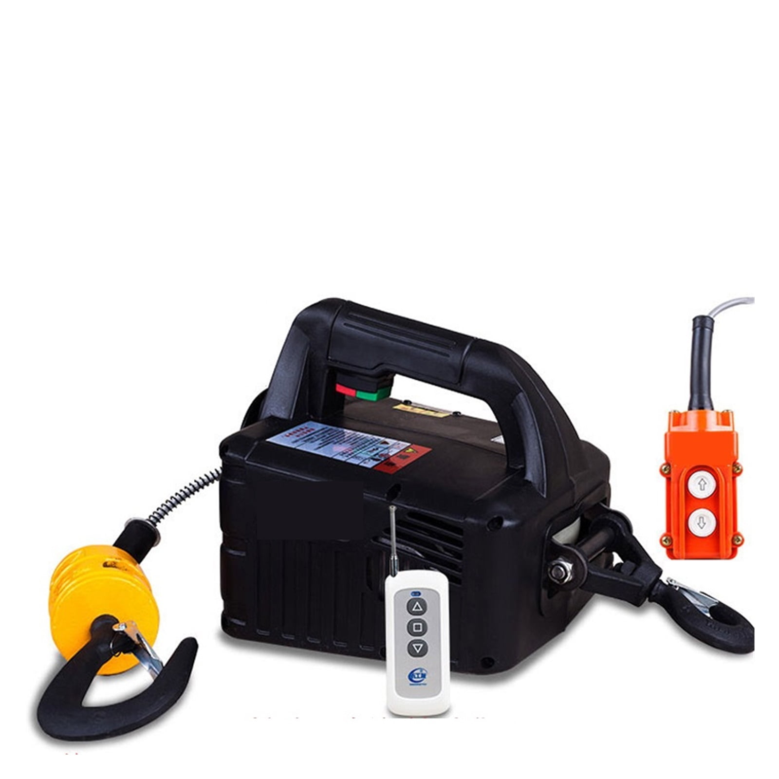 Crane Hoist,500kg Remote Control Crane Hoist Wire Rope Electric Hoist ...