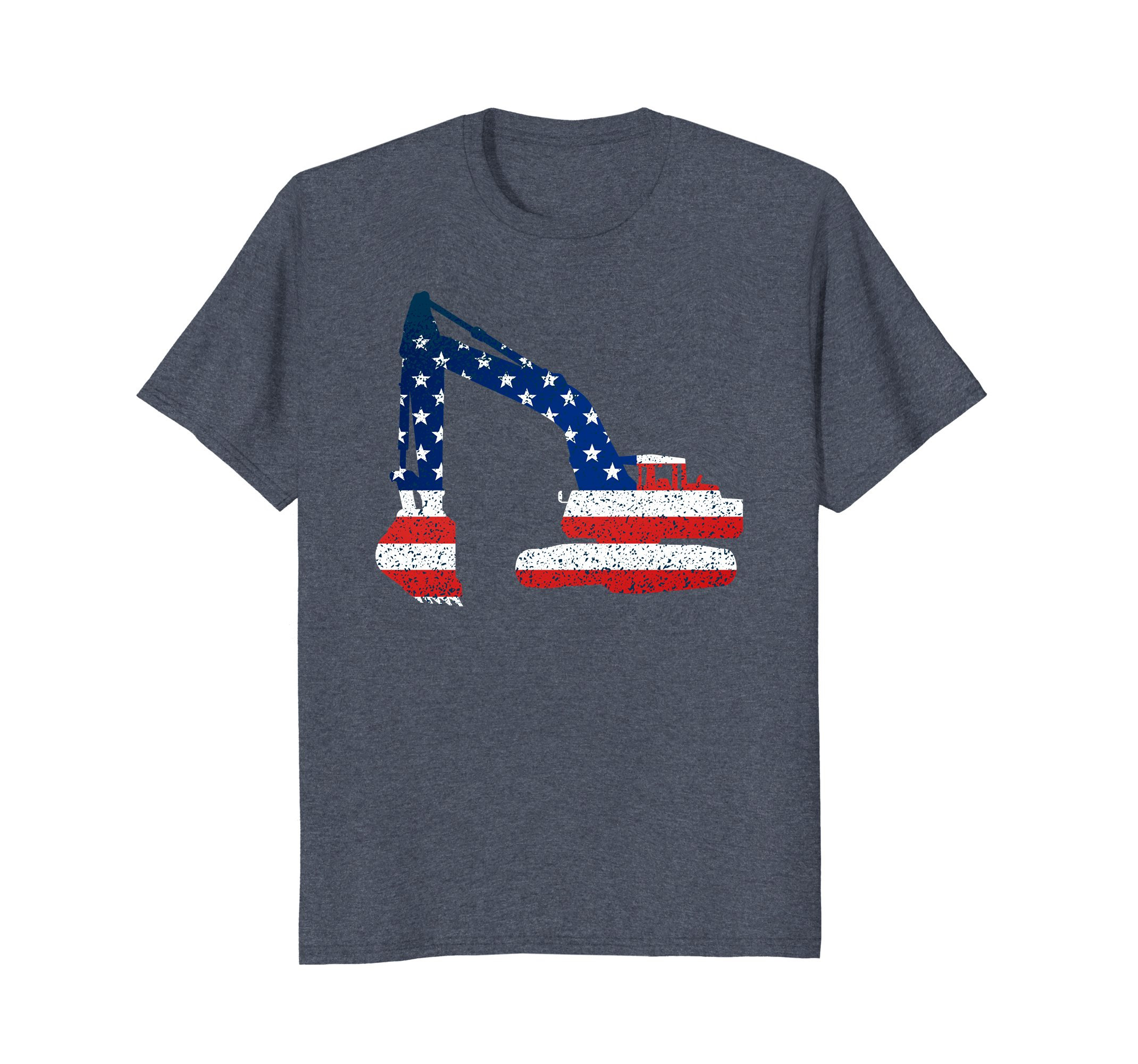 Professional Crane Operator American Flag T-Shirt for Heavy Equipment ...