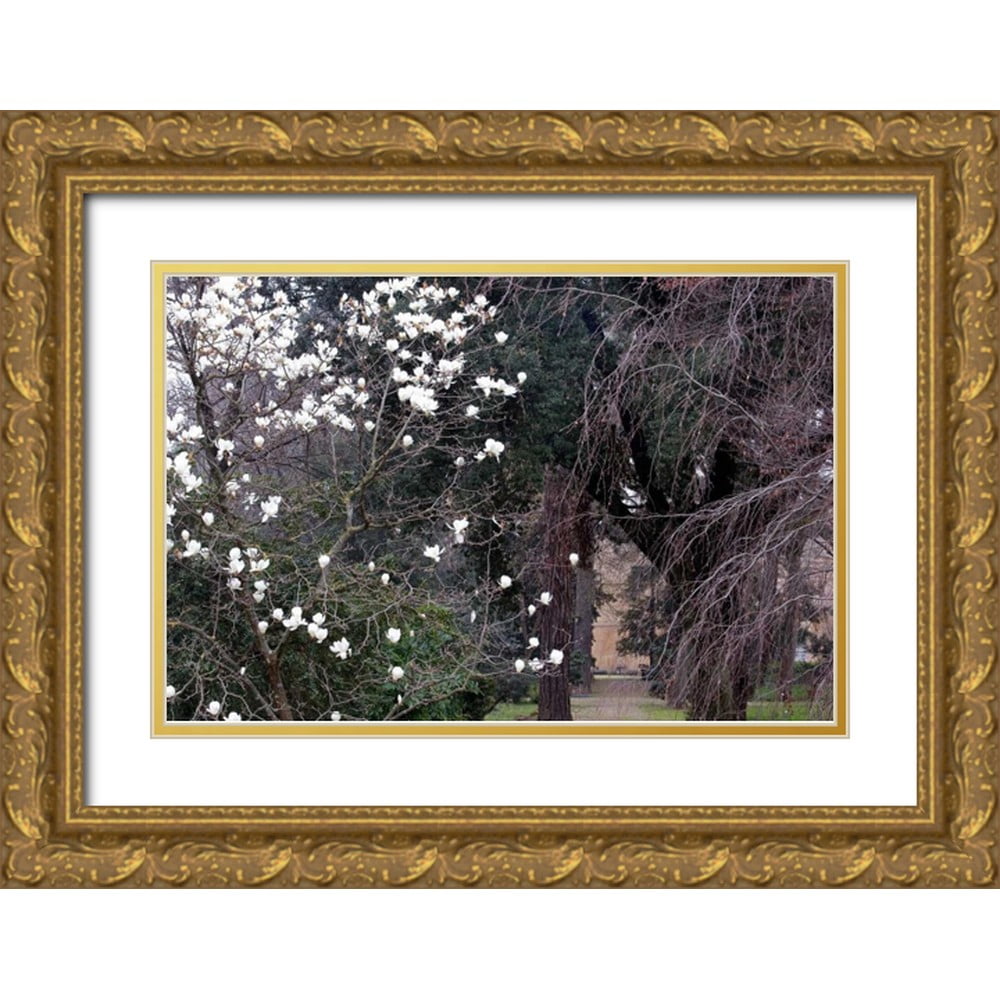 Crane, Rita 14x11 Gold Ornate Wood Framed with Double Matting Museum ...
