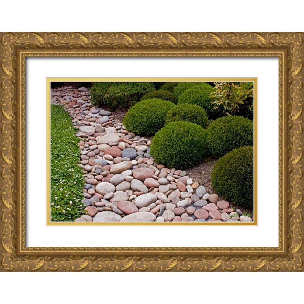 Crane, Rita 14x11 Gold Ornate Wood Framed with Double Matting Museum ...