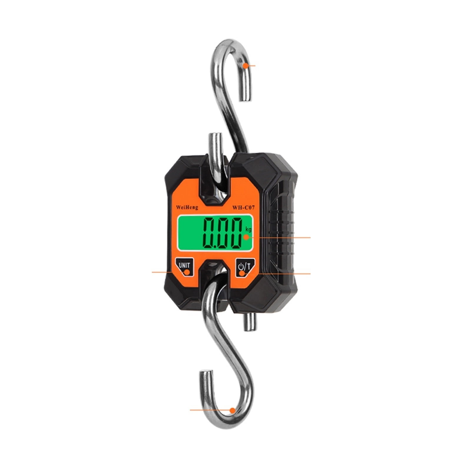 Crane Scale 100/150/300/500kg Crane Scale Heavy Duty Hanging Hook ...