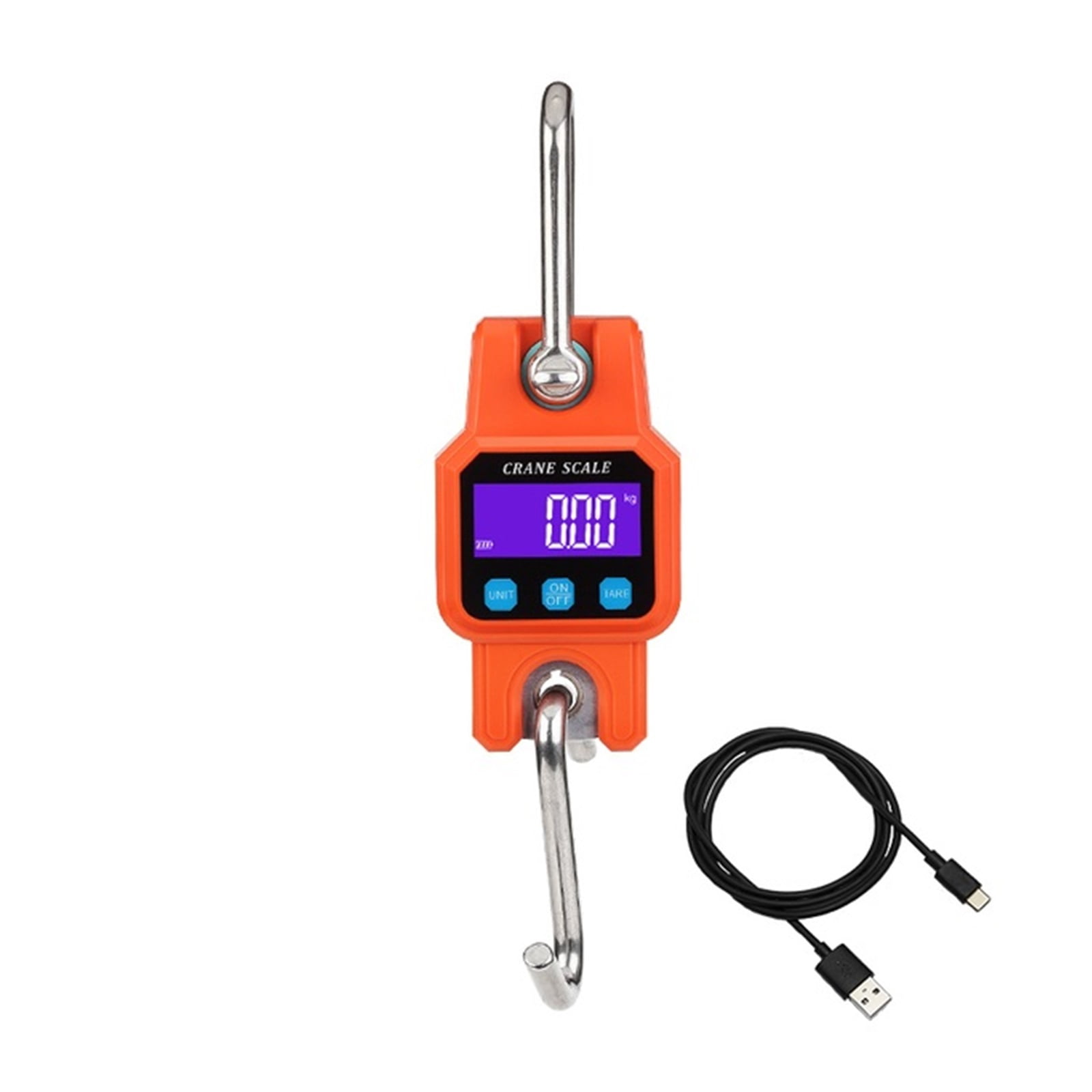 Crane Scale 150/300/500kg Heavy Duty Hanging Weighting Hook Steelyard ...