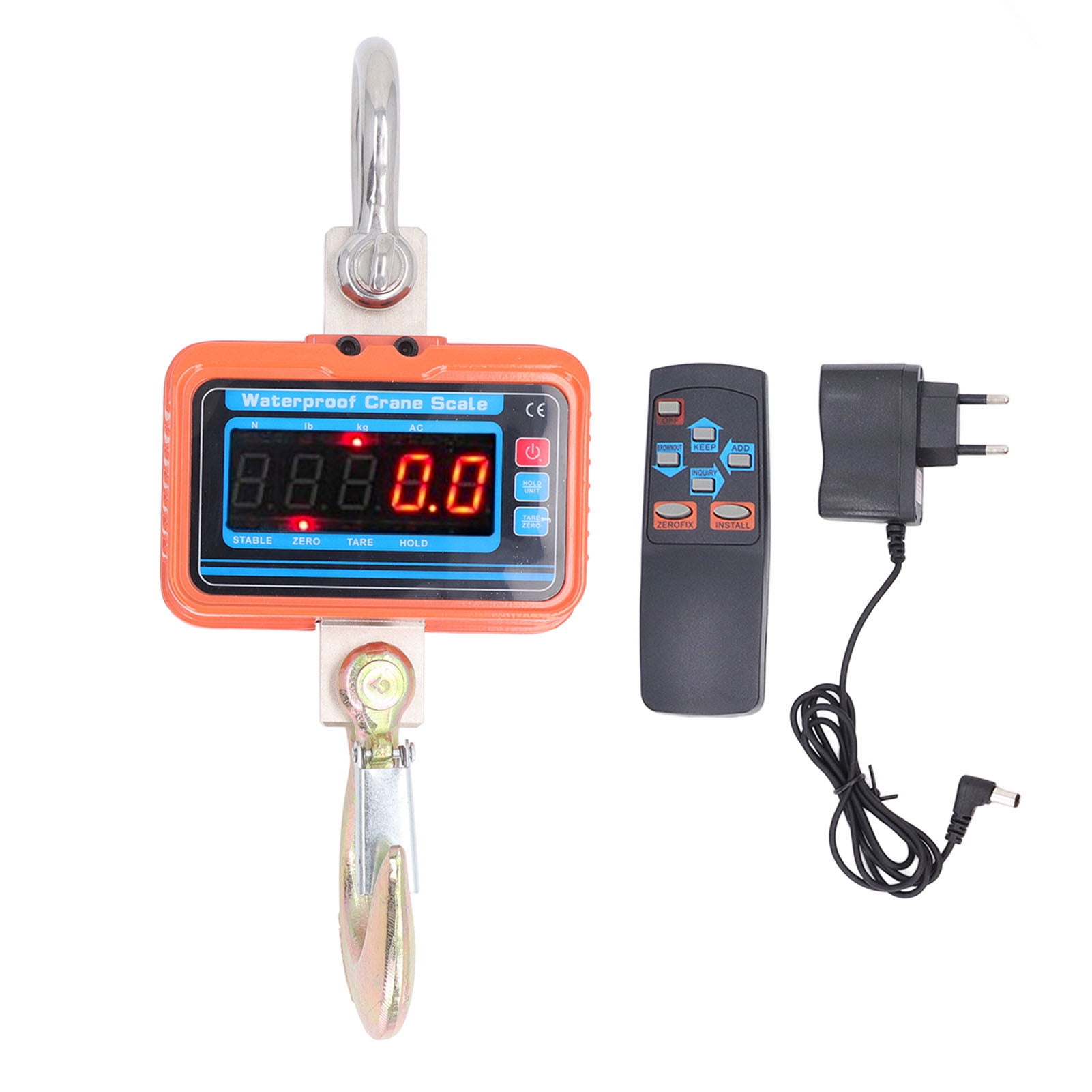 Crane Scale 6600lb 3000kg High Accuracy Digital LCD Display Industrial ...