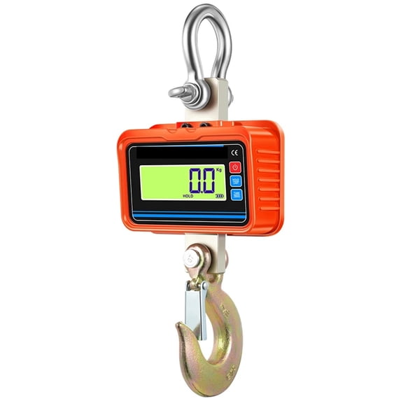 Crane Scales Steel Hook Weighing 3T LCD Display Electronic Hanging ...