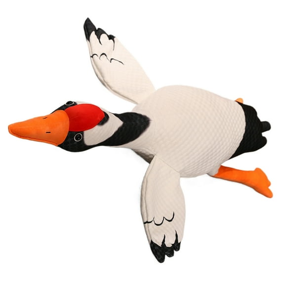 Crane Shape Plushes Pillow Gift Soft Stuffed Backrest Toys for Kids ...