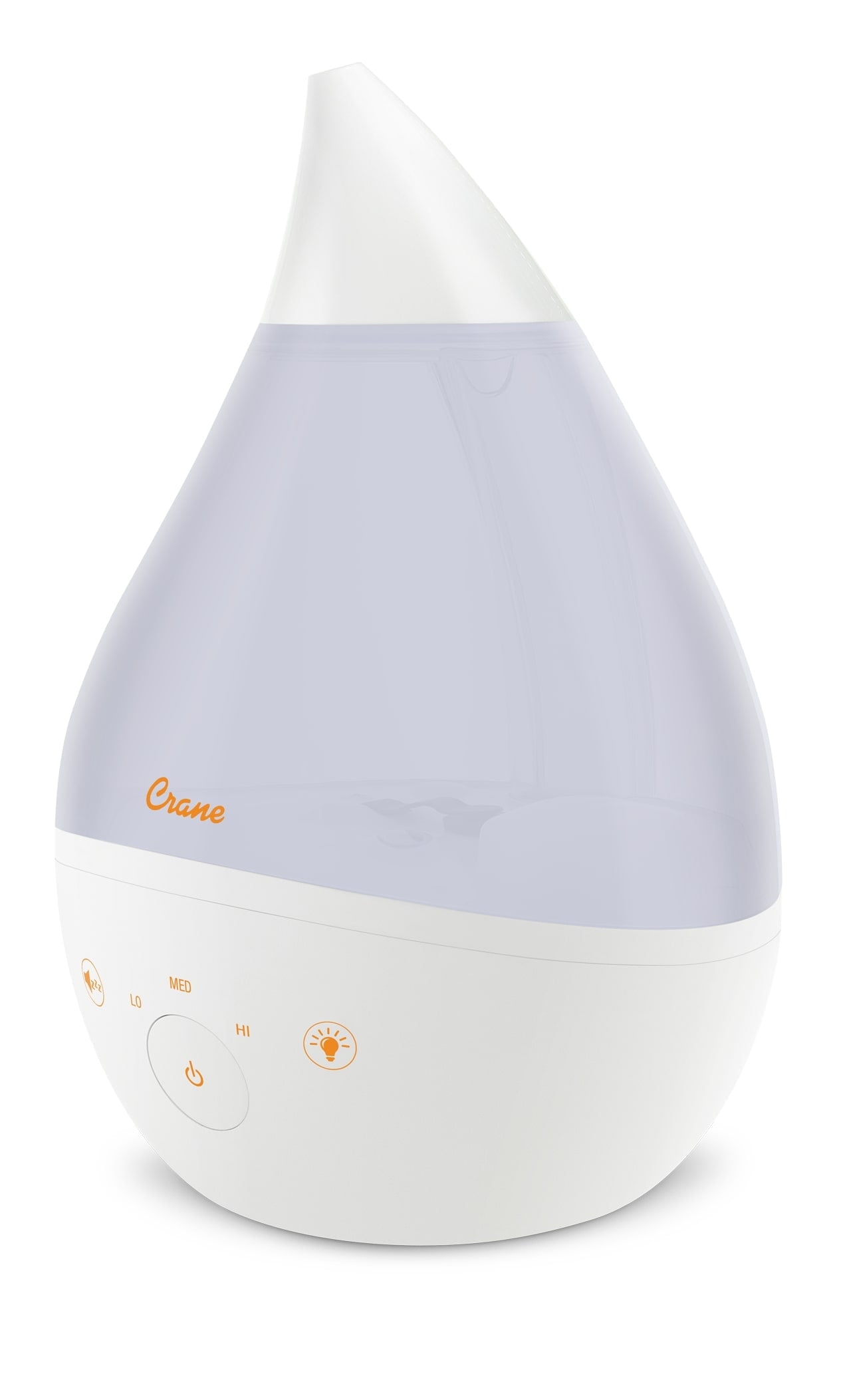 Crane 4-in-1 Ultrasonic Cool Mist Humidifier, 1 Gallon, Night Light ...