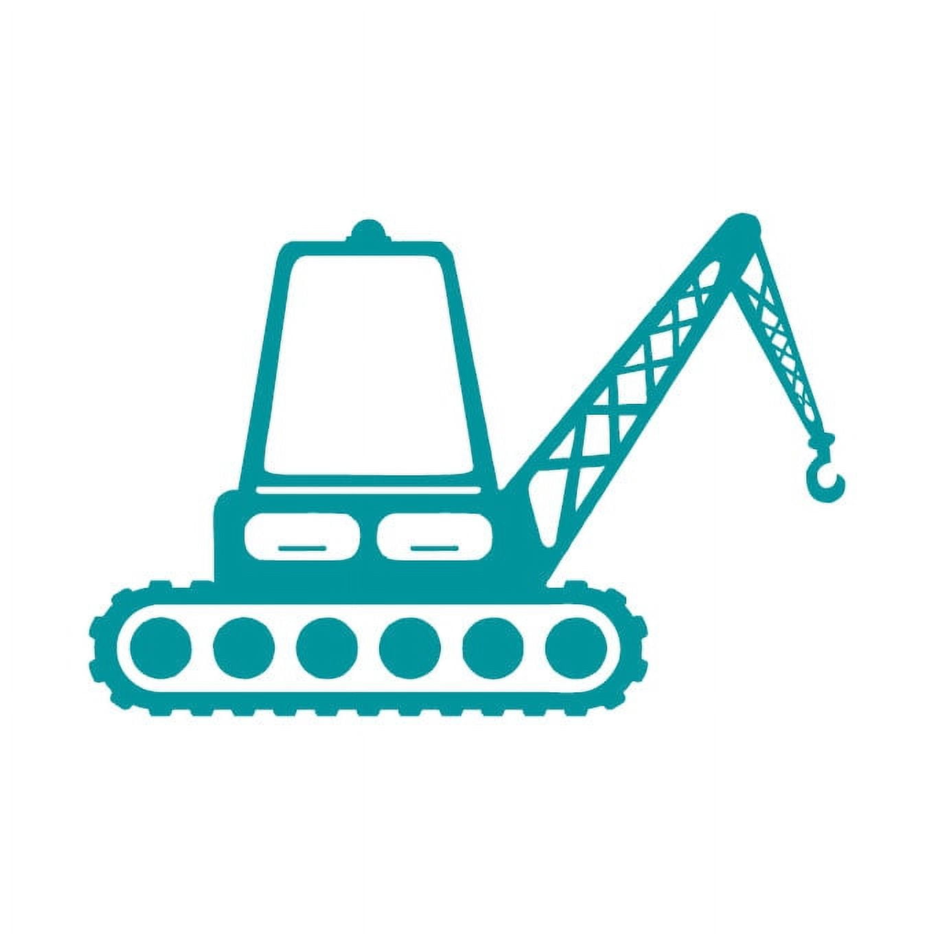 Crane Vinyl Graphic - Large - Teal - Walmart.com