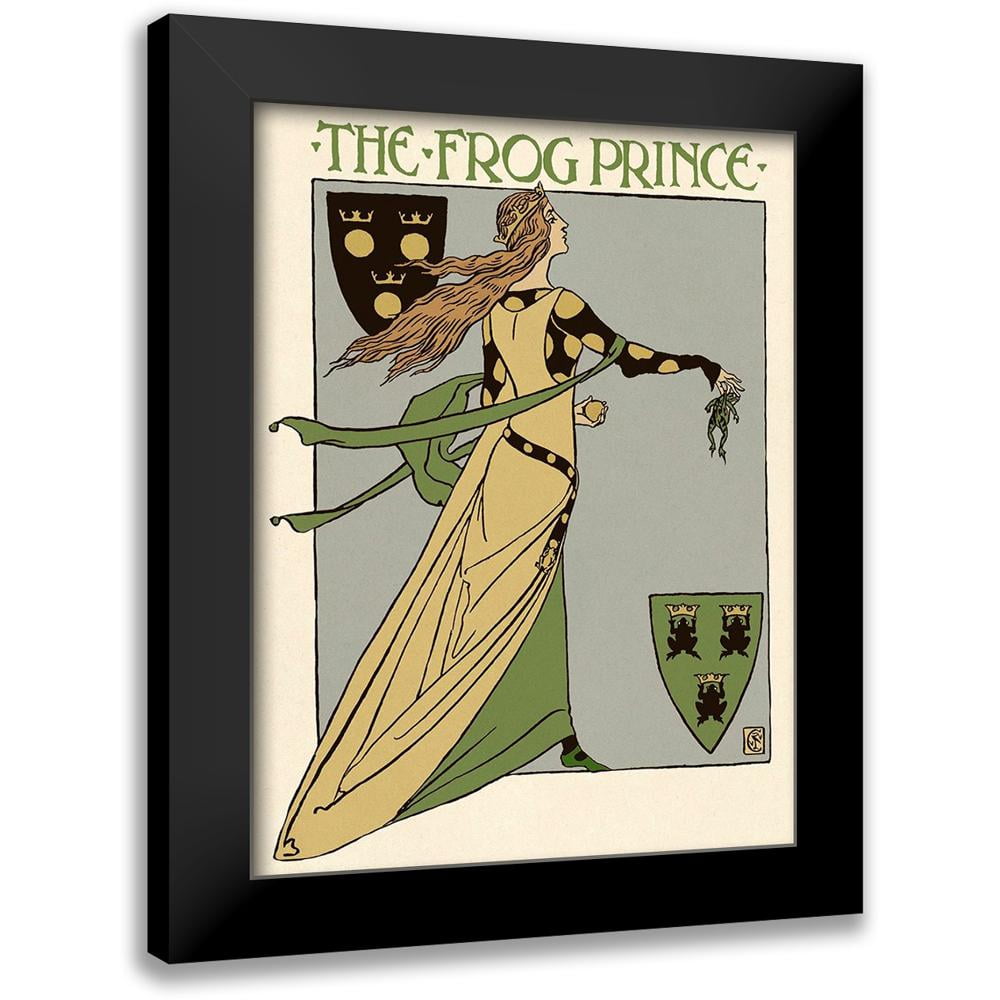 Crane, Walter 12x14 Black Modern Framed Museum Art Print Titled - Frog ...