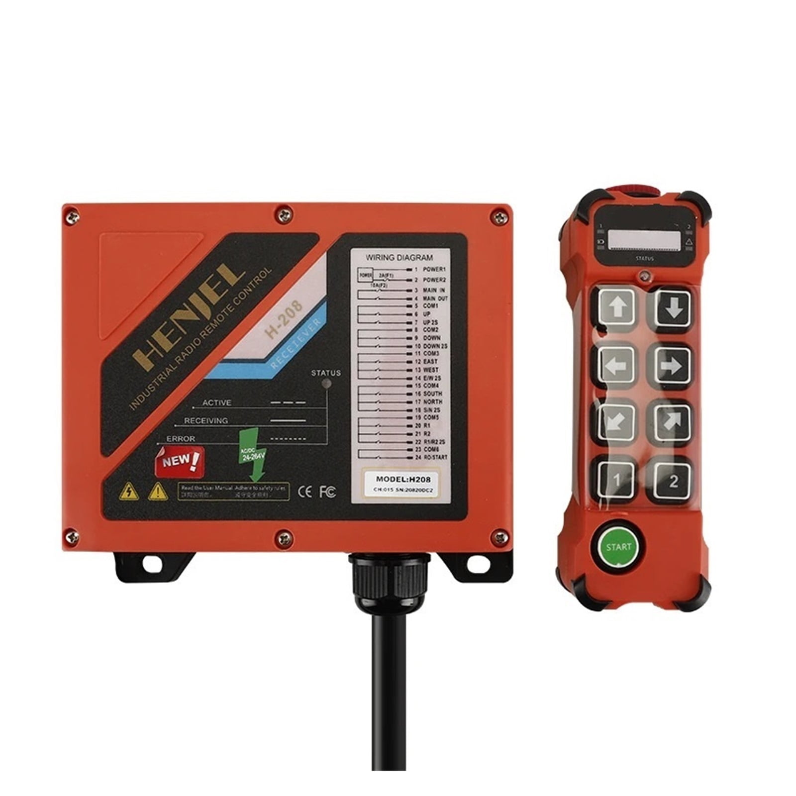 Crane Wireless Control Double Speed Waterproof Switch DC 12v 24v ...