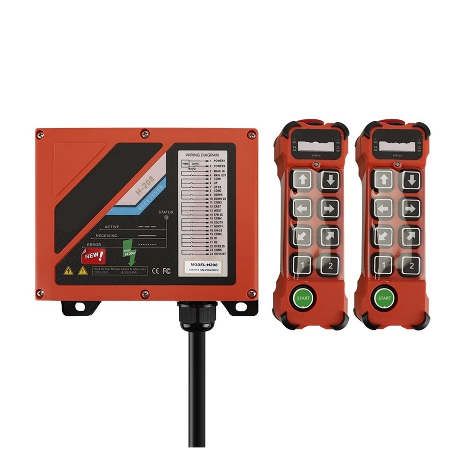 Crane Wireless Control Double Speed Waterproof Switch DC 12v 24v ...