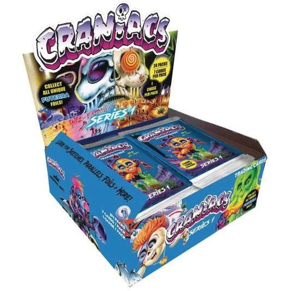 Craniacs Series 1 Trading Cards Hobby Box - Walmart.com