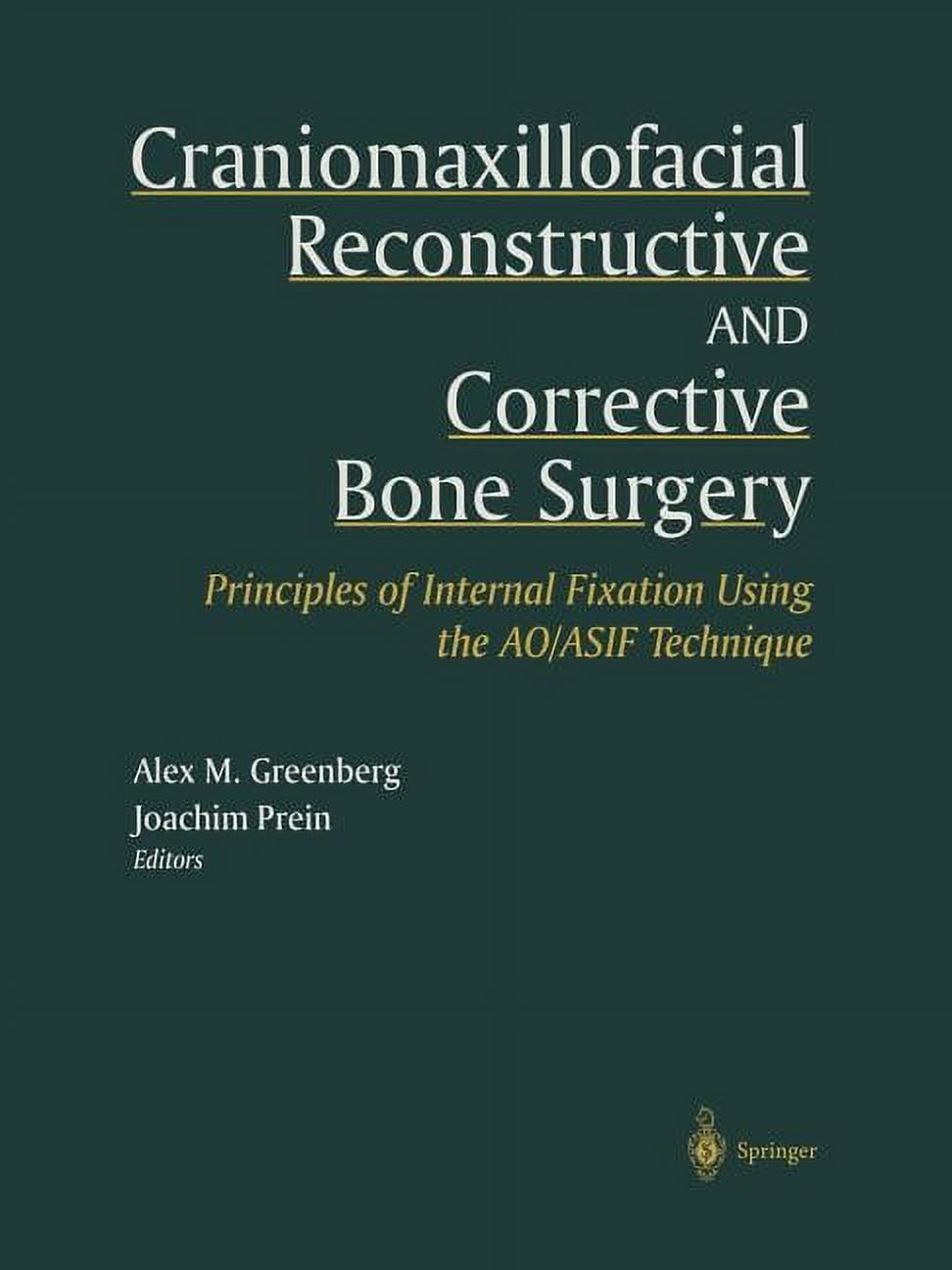 Craniomaxillofacial Reconstructive and Corrective Bone Surgery ...