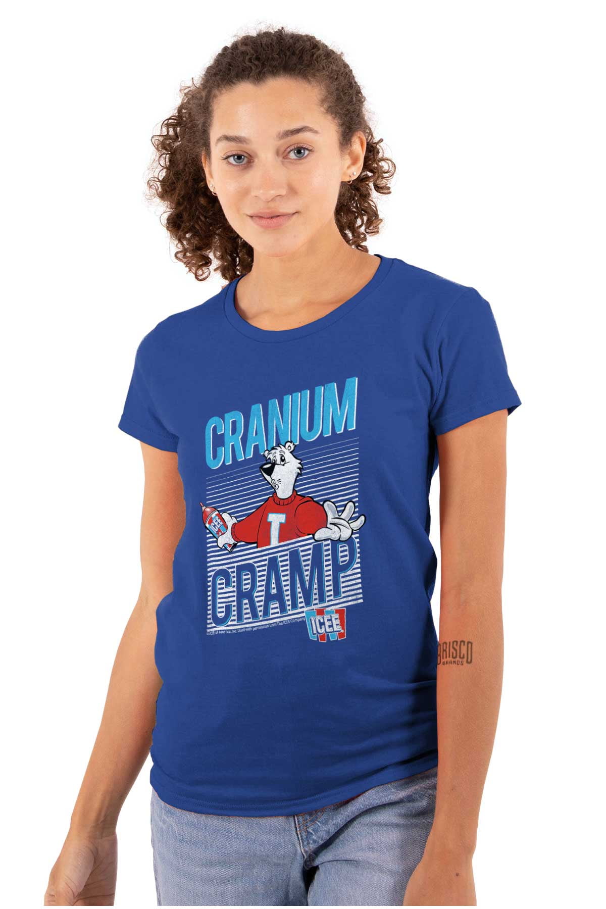 Cranium Cramp Brain Freeze Icee Women's Plus Size Shirt Brisco Brands ...
