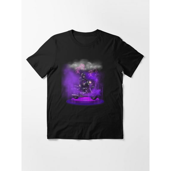 Cranium On Wheels Bony Face Motorcycle Chopper Biker Graphic Design ...