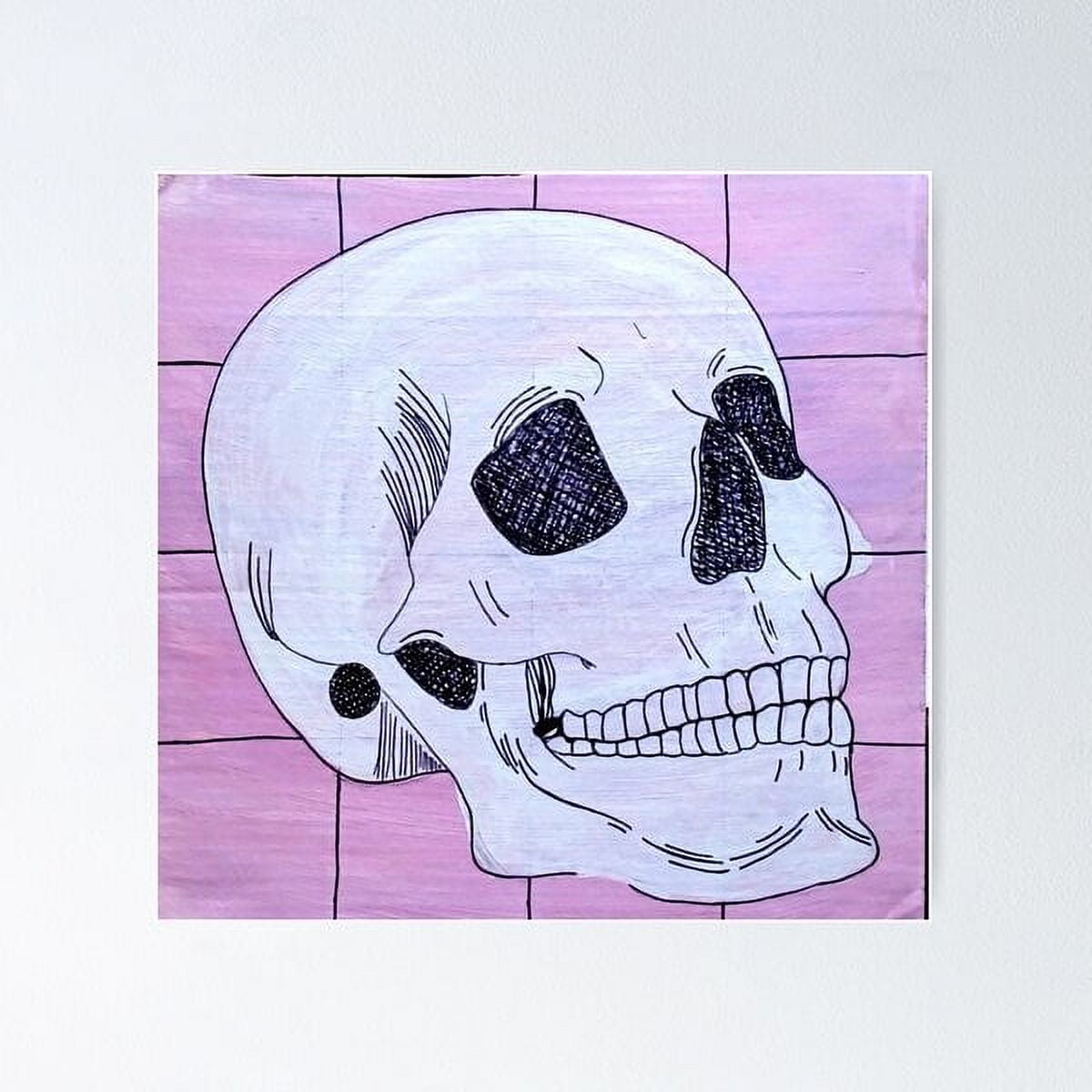 Cranium Poster Wall Art, Modern Wall Decor For Living Room Bedroom ...