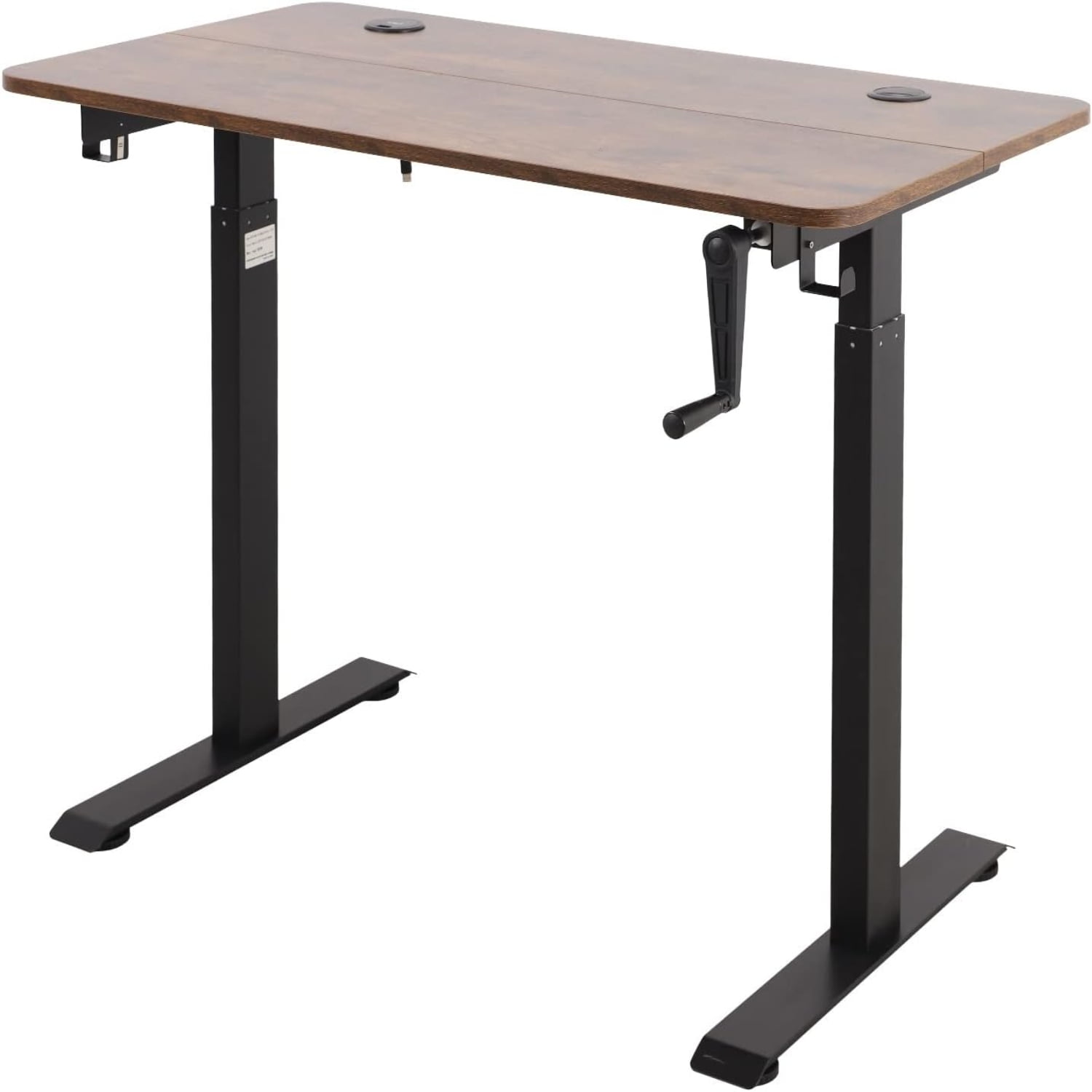 - Crank Adjustable Height Standing Desk Game Home Office Computer with ...