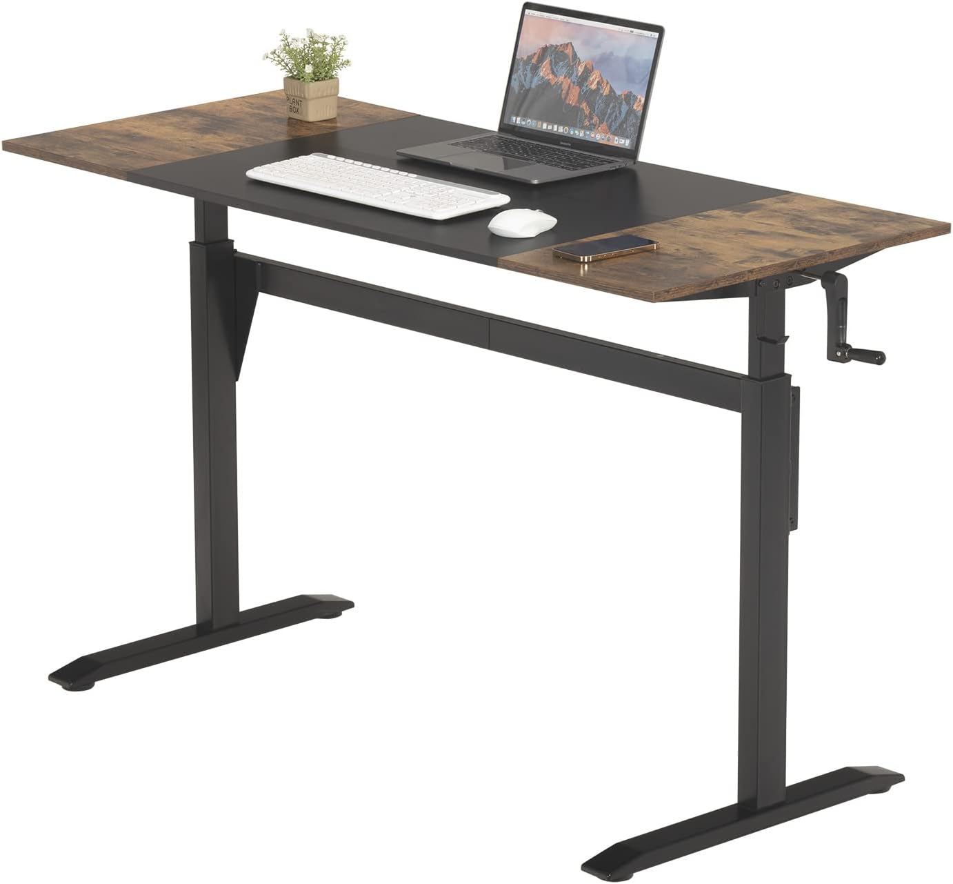 - Crank Adjustable Height Standing Desk, Game Table, Home Office Table ...