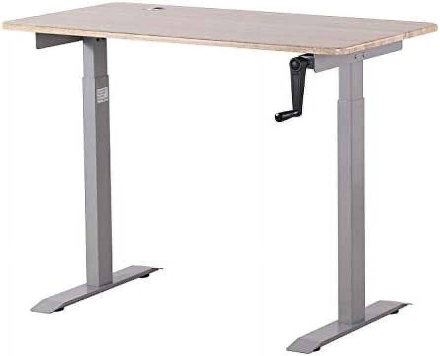 - Crank Adjustable Height Standing Desk Game Table Home Office Table ...