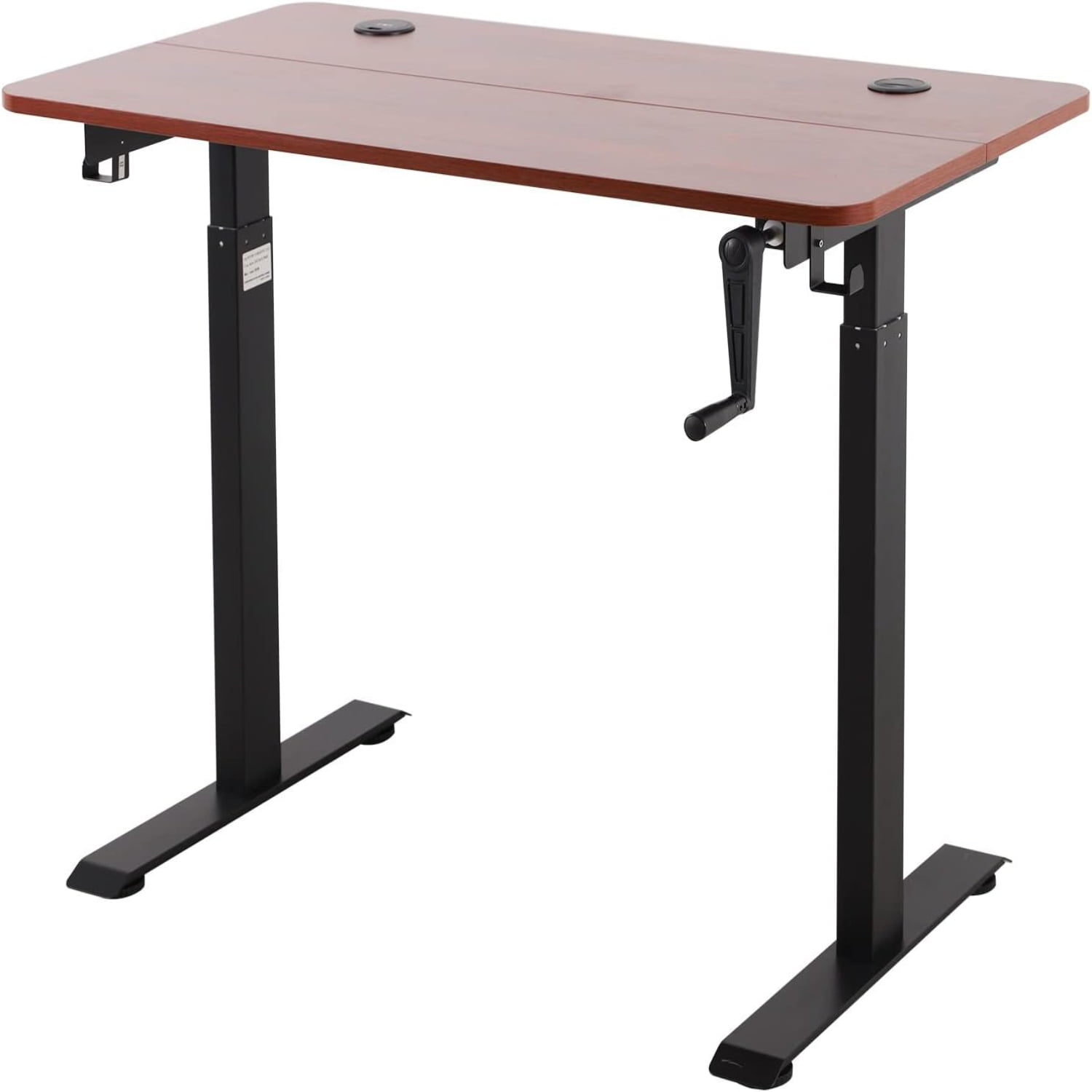 - Crank Adjustable Height Standing Desk Adjustable Sit to Stand up Desk ...