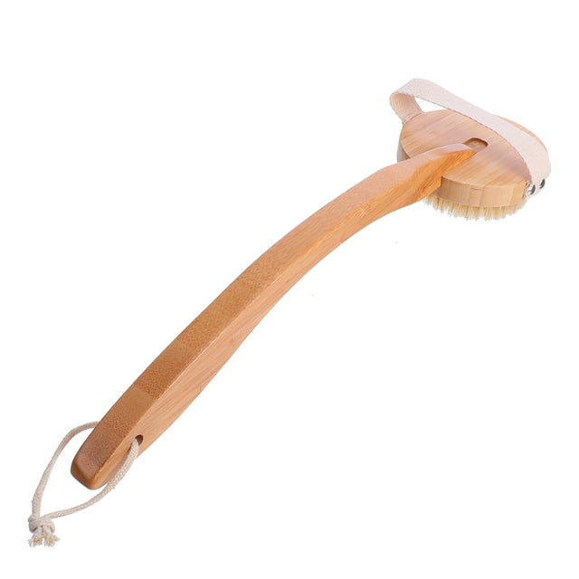 Crank Shower Brush Back Cleaning Brush Shower Tool Massage Brush Back ...