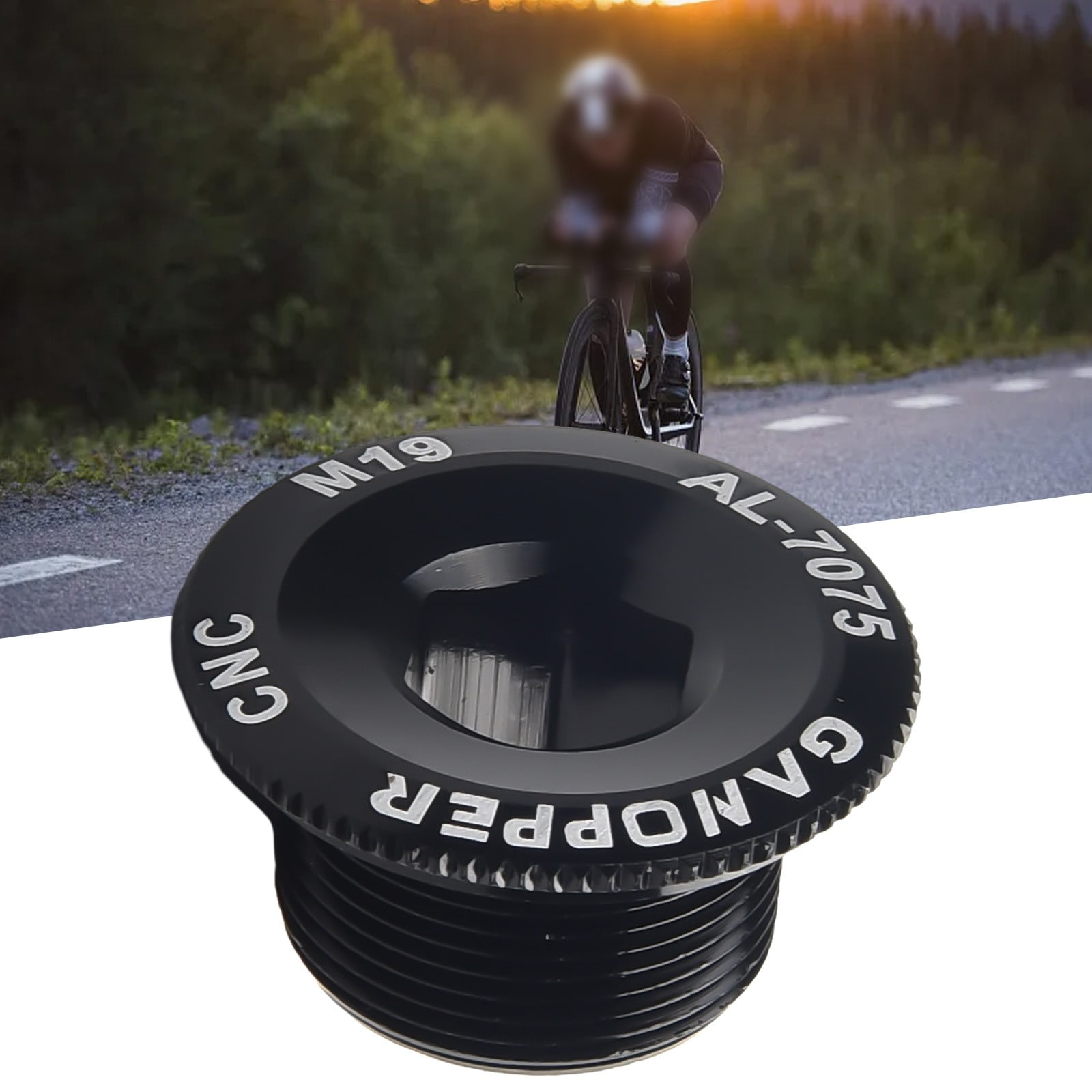 Crank fixing bolt BB central screw -piece crank cover M15M18M19M20 ...