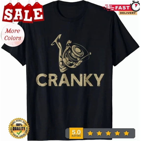 Crankbait Fishing Lure Cranky Gift Ideas For Fishing T-Shirt - Walmart.com