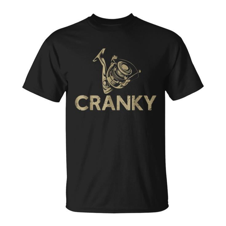 Crankbait Fishing Lure T-Shirt – Funny Cranky Ideas for Fishing Graphic ...