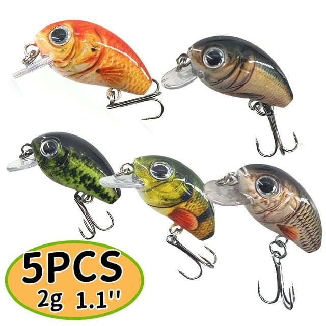 Crankbaits Lure Fishing, Hard Baits Swimbaits Boat, Ocean Topwater Lures Kit, Mini Fishing Lure ...